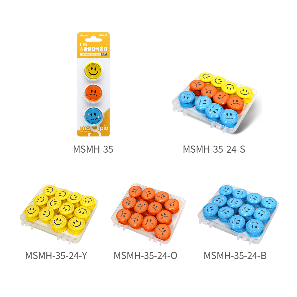 Magnet Button - Smile - Magpia Co., Ltd.